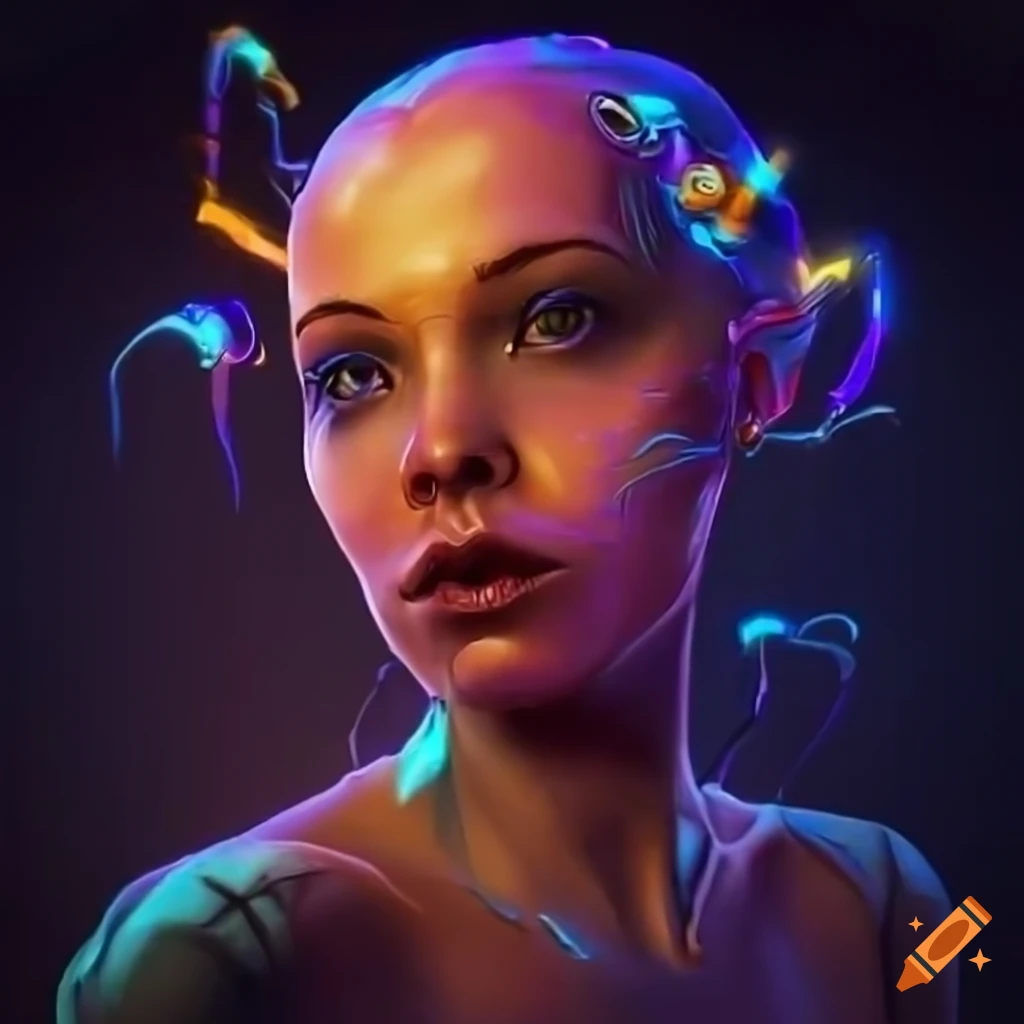 Unique digital realms on Craiyon