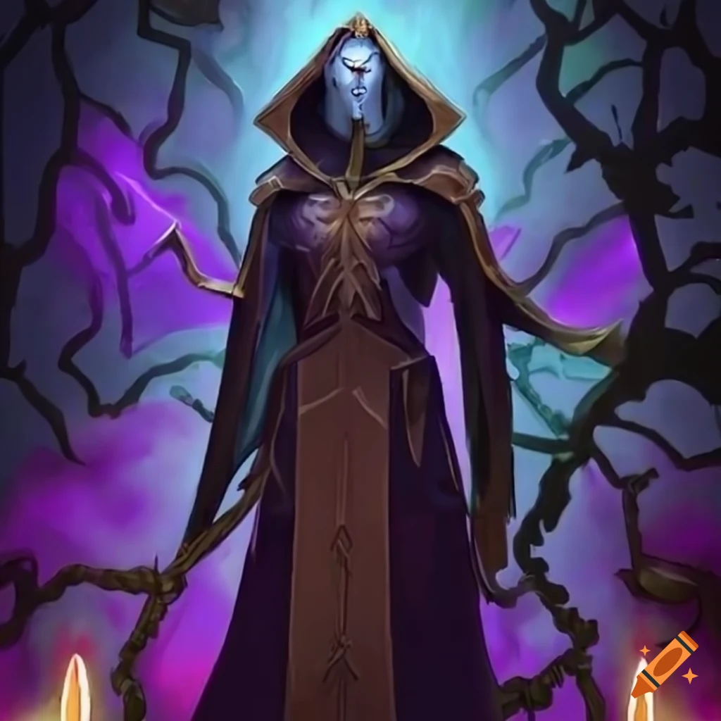 Void priest on Craiyon