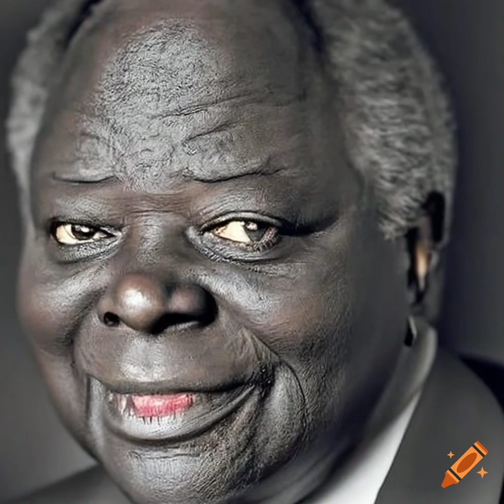 Mwai kibaki on Craiyon