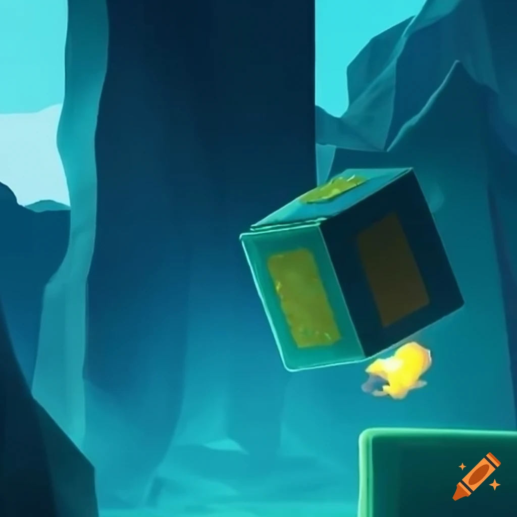 Cubes adventure on Craiyon