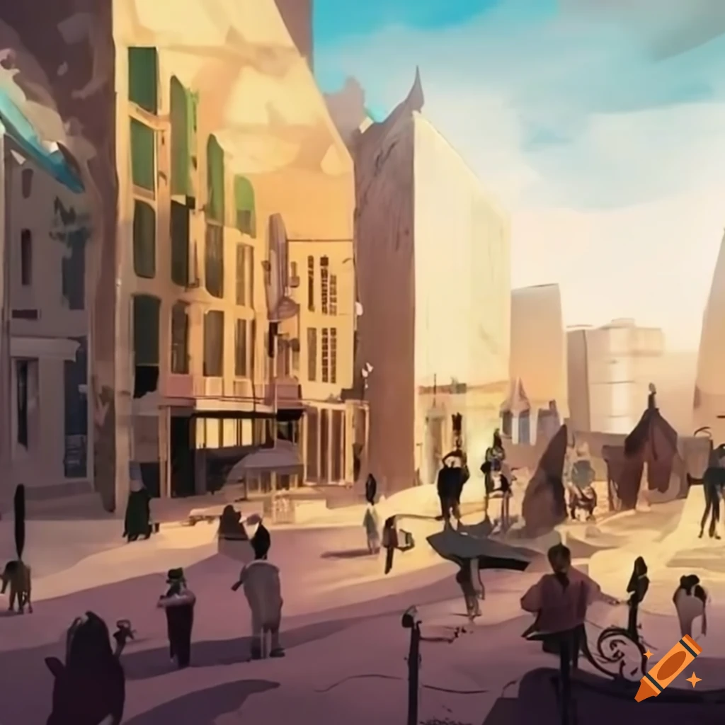 Unique community space on Craiyon