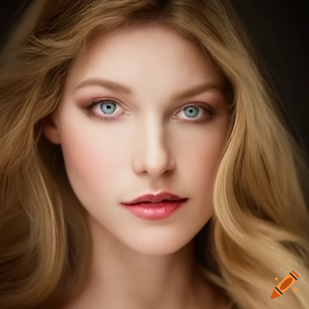 E.d. donahey, closeup face, glamour portrait