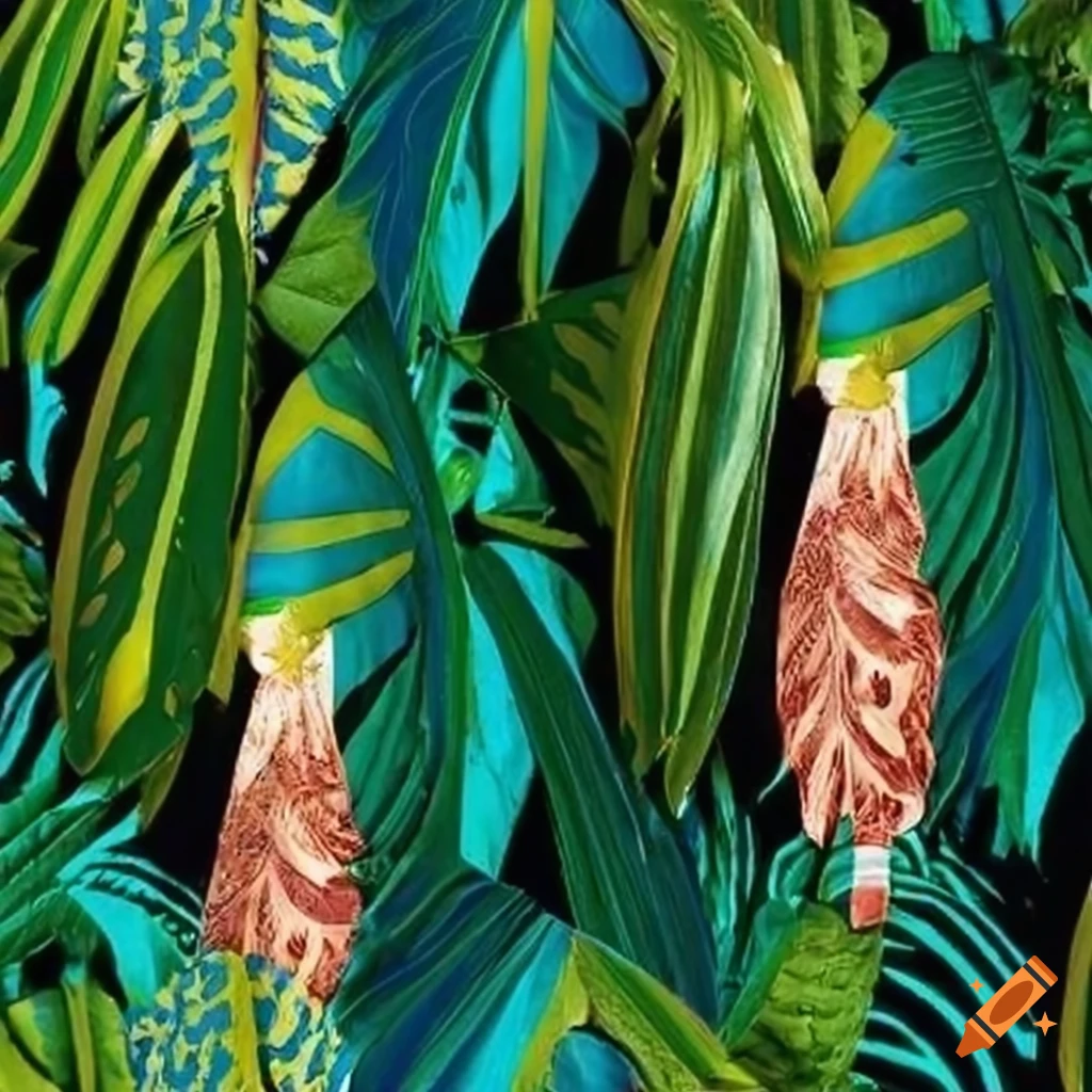 Tropical flair on Craiyon