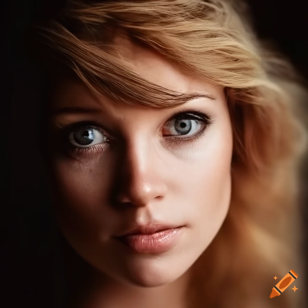 E.d. donahey, closeup face, glamour portrait