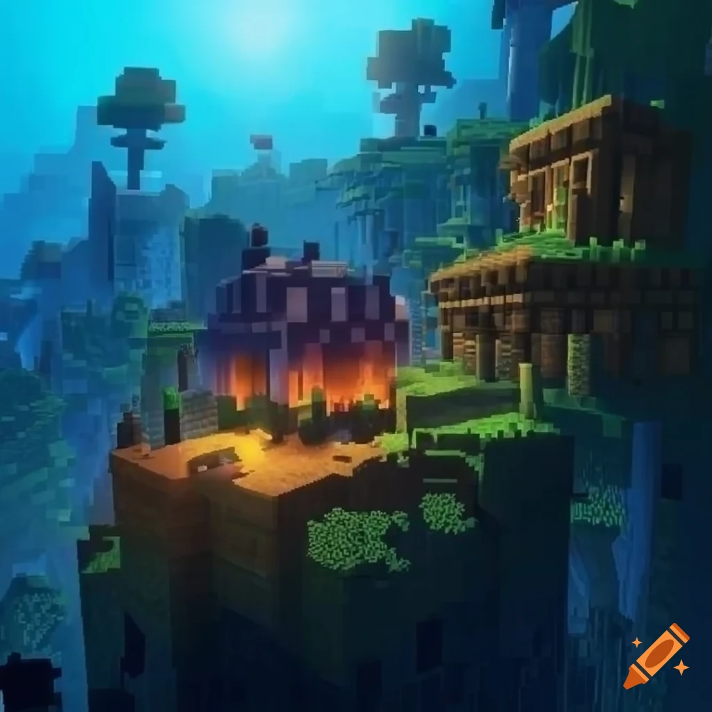 Minecraft mcsg servers on Craiyon