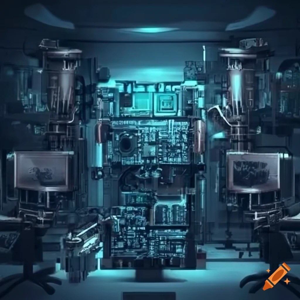 Background, engineering, mechanical drawings, coding, automatization ...