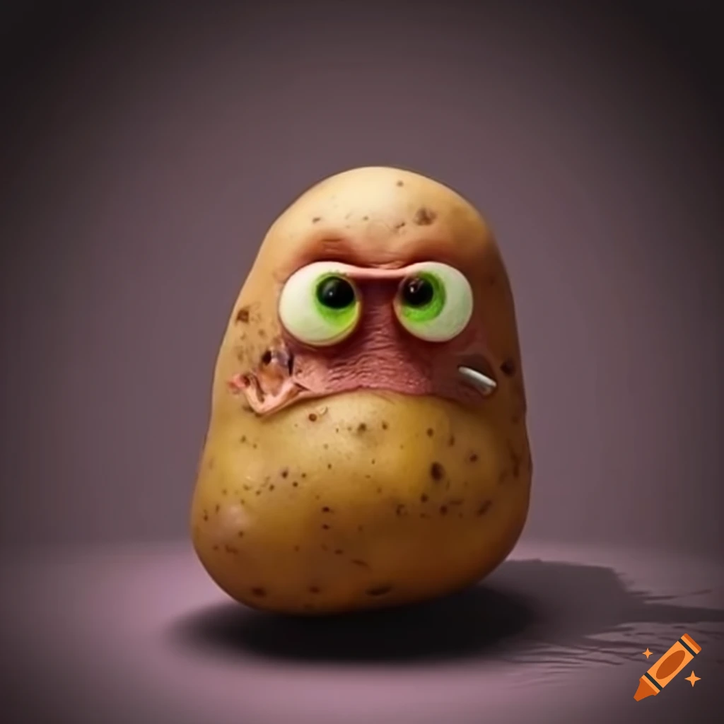 Potato-man mutant on Craiyon
