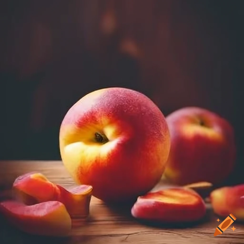 Juicy nectarines
