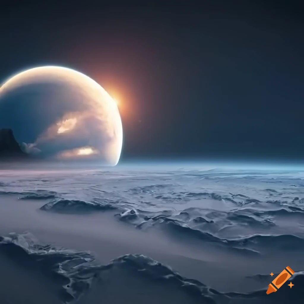 Alien Planet Surface Wallpaper