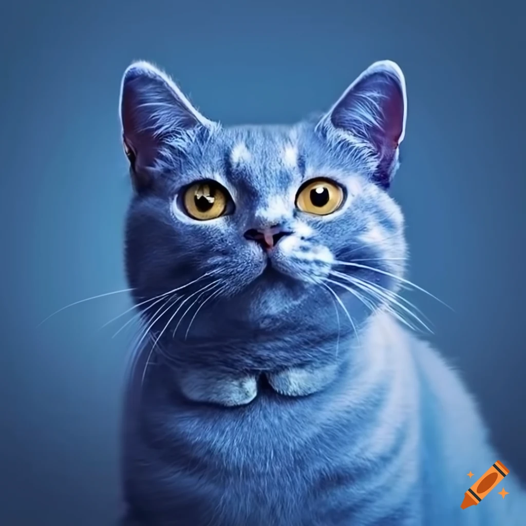Rainbow Cat Wallpaper 4K, Blue Background, Cute Cat, 5K, 8K, 41% OFF