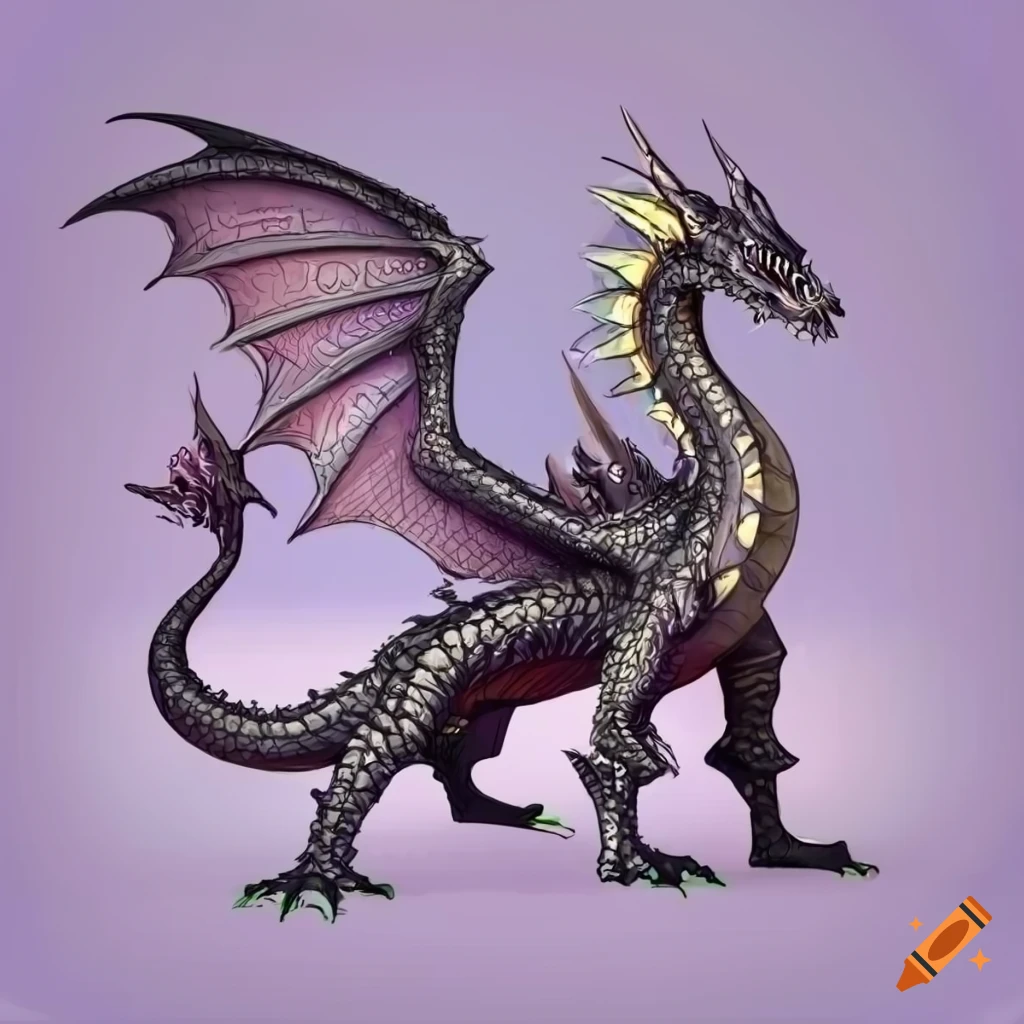 Dragon Wings Side View