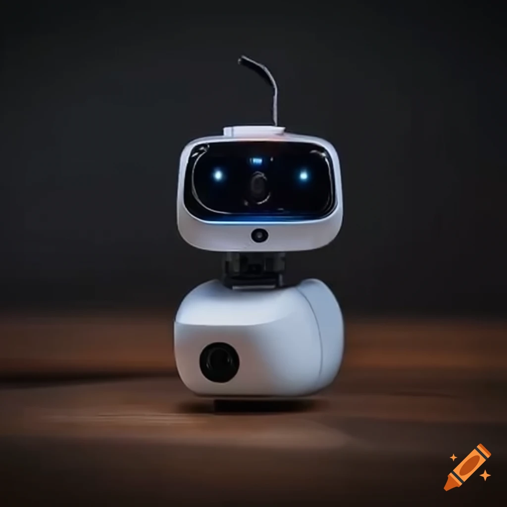 Small robot for home on Craiyon