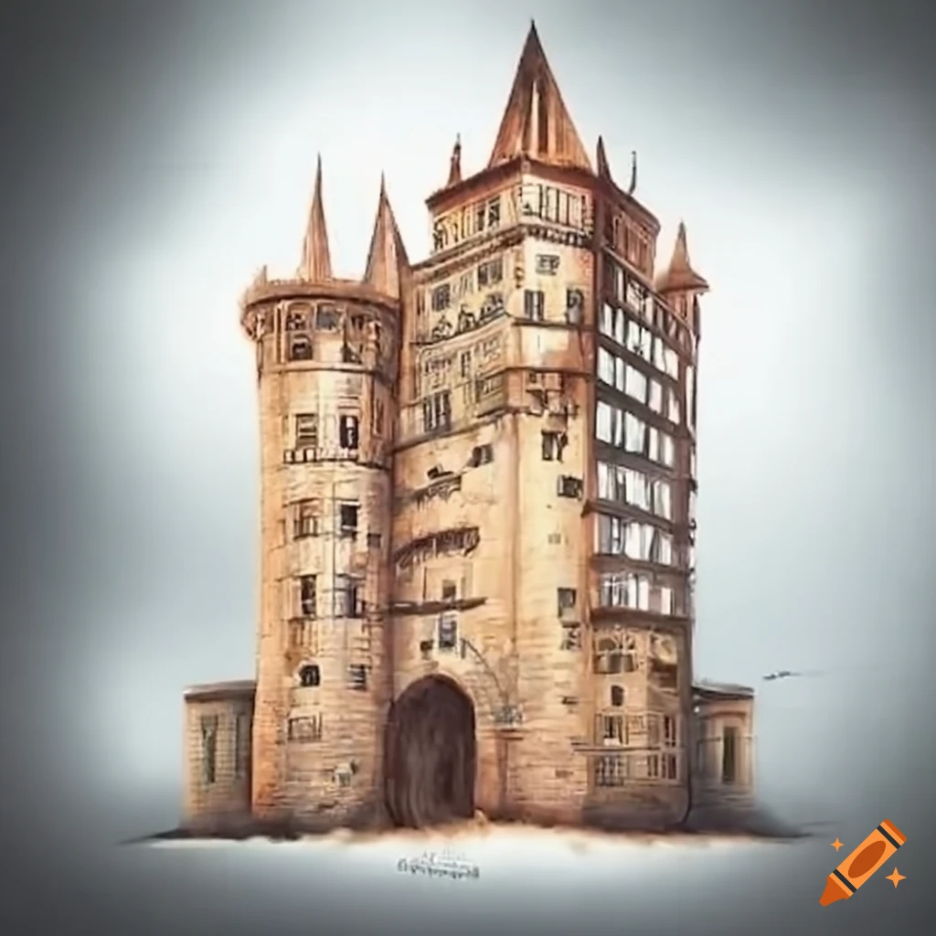 Building towering walls on Craiyon