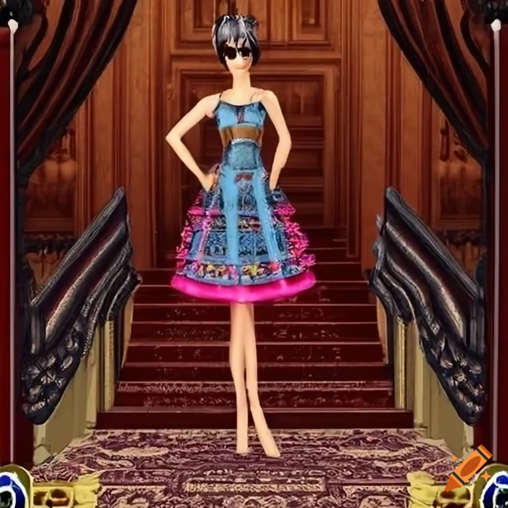 Fashion game on Craiyon