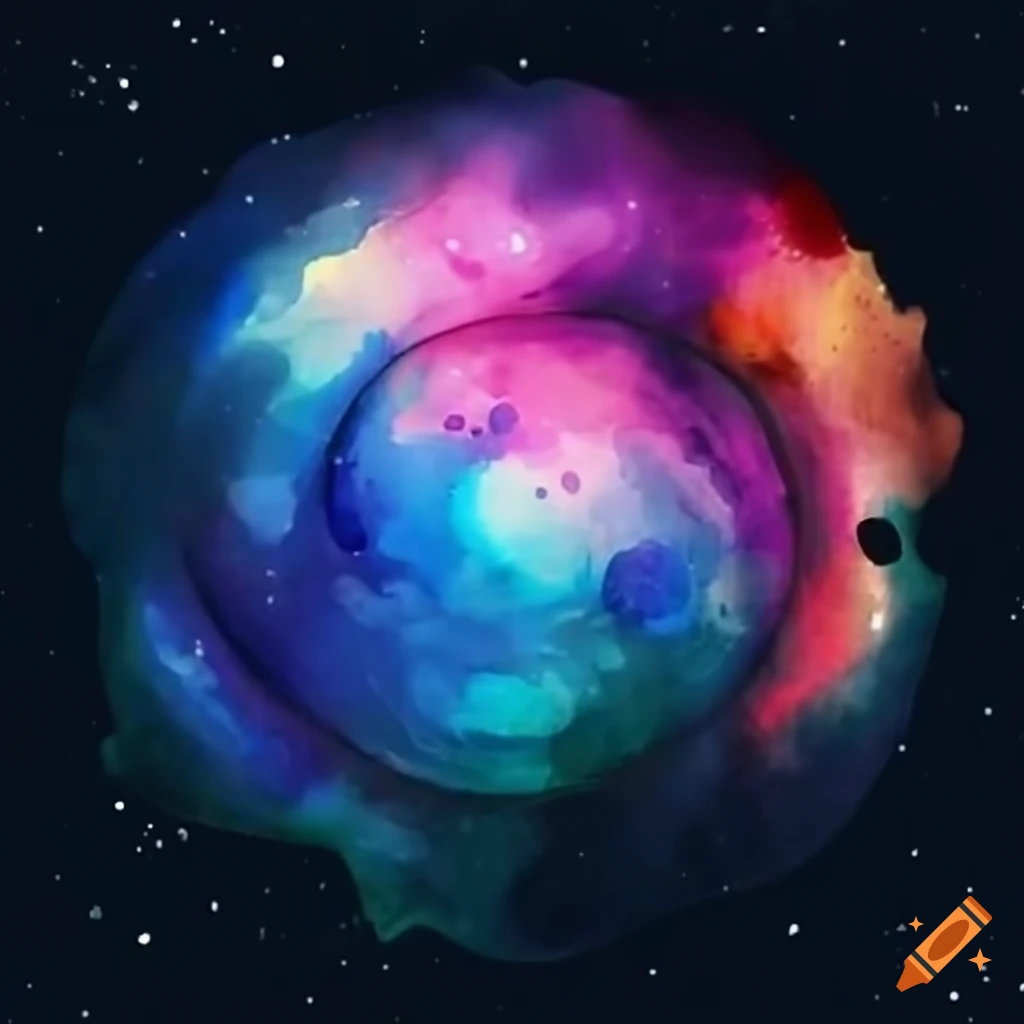 Creative virtual universe on Craiyon