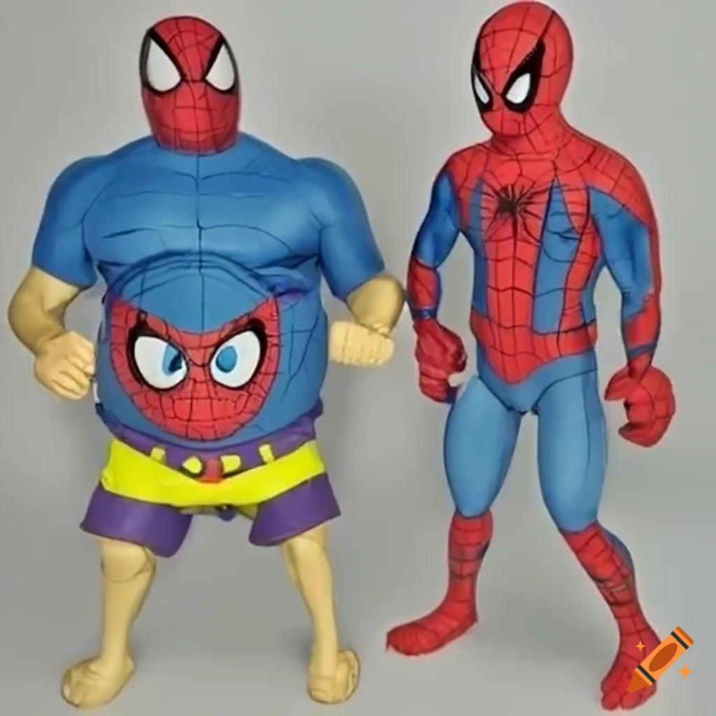 Sponge bob and spider-man mma fight