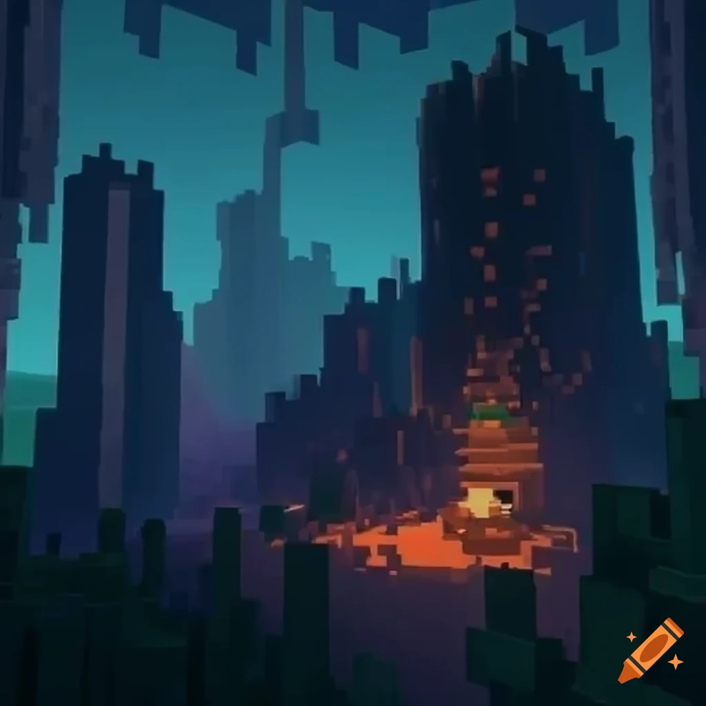 24-hour minecraft realms on Craiyon