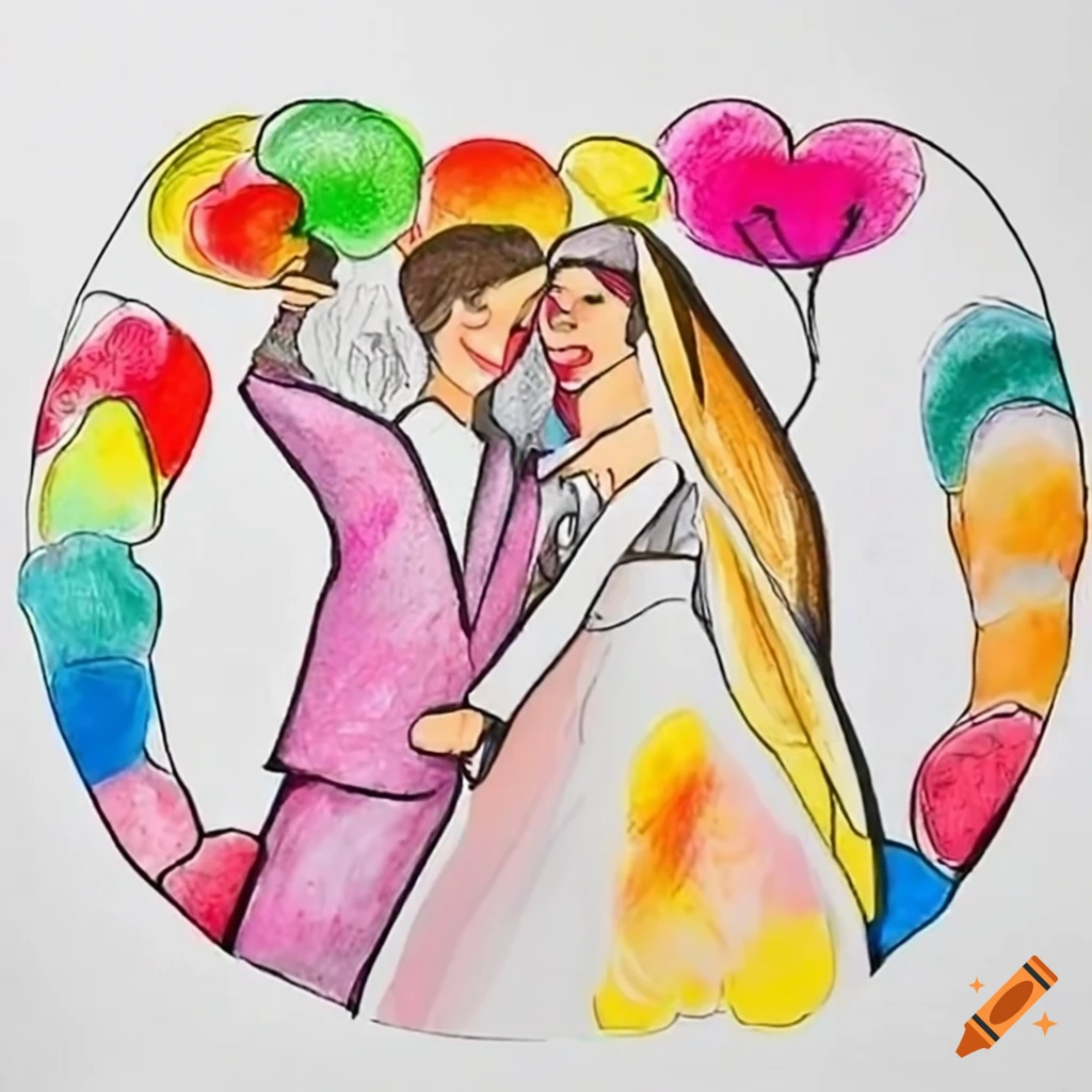 Wedding on Craiyon