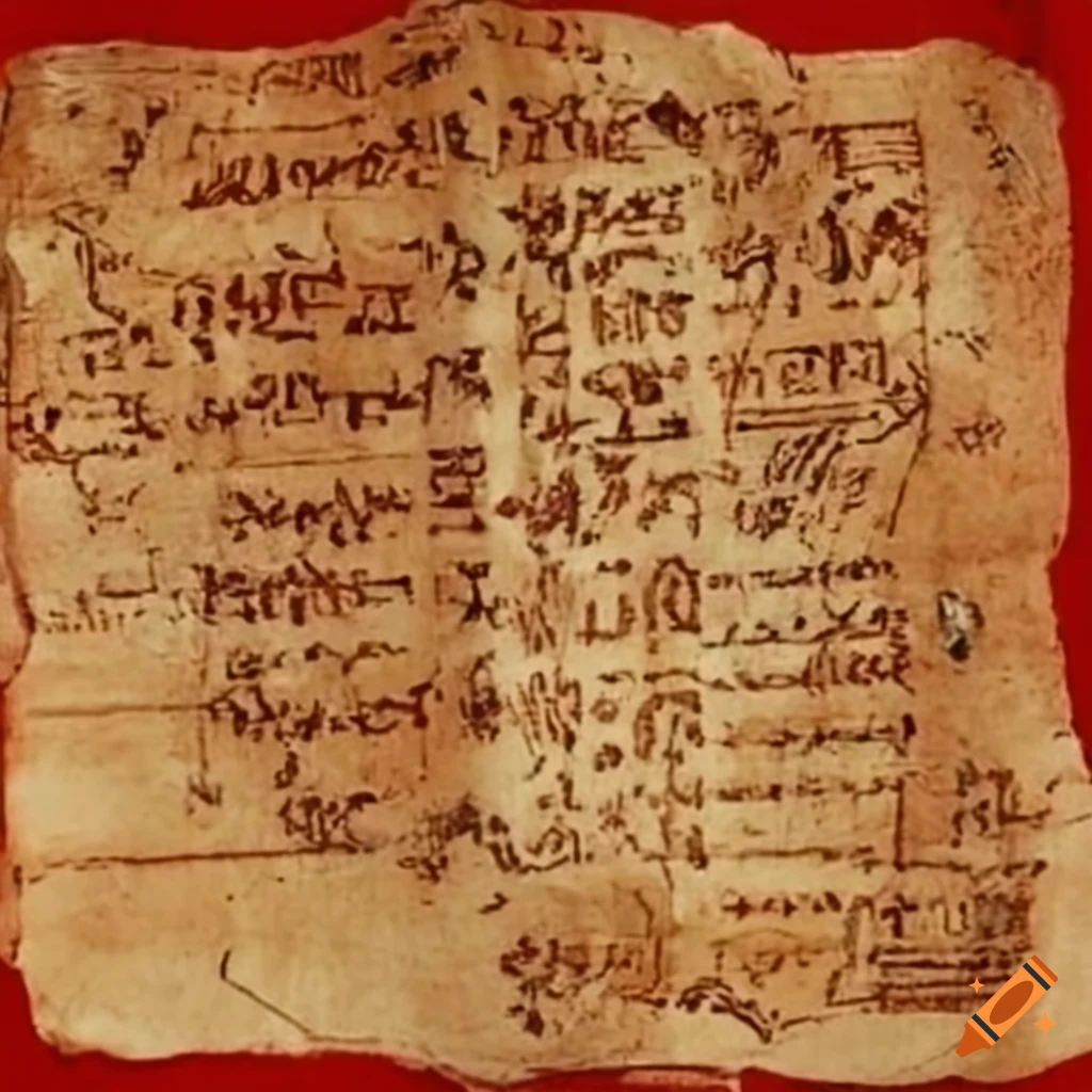 Ancient field notes on Craiyon