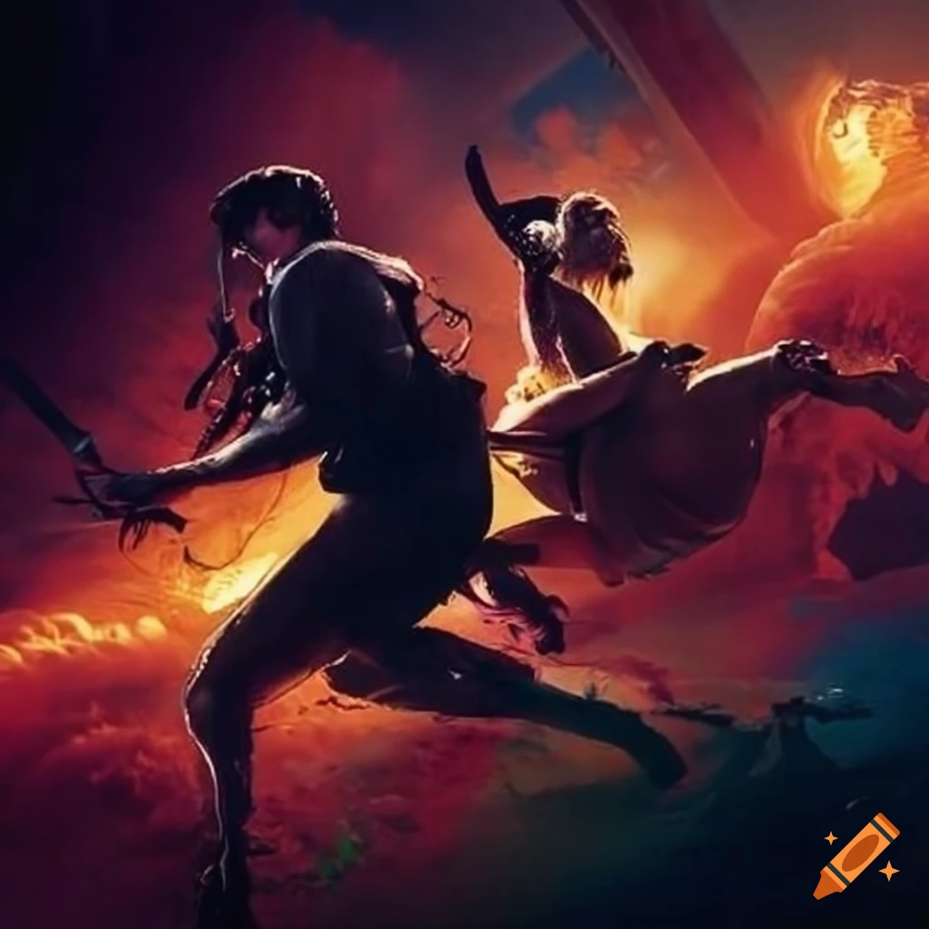 Exhilarating thrill on Craiyon