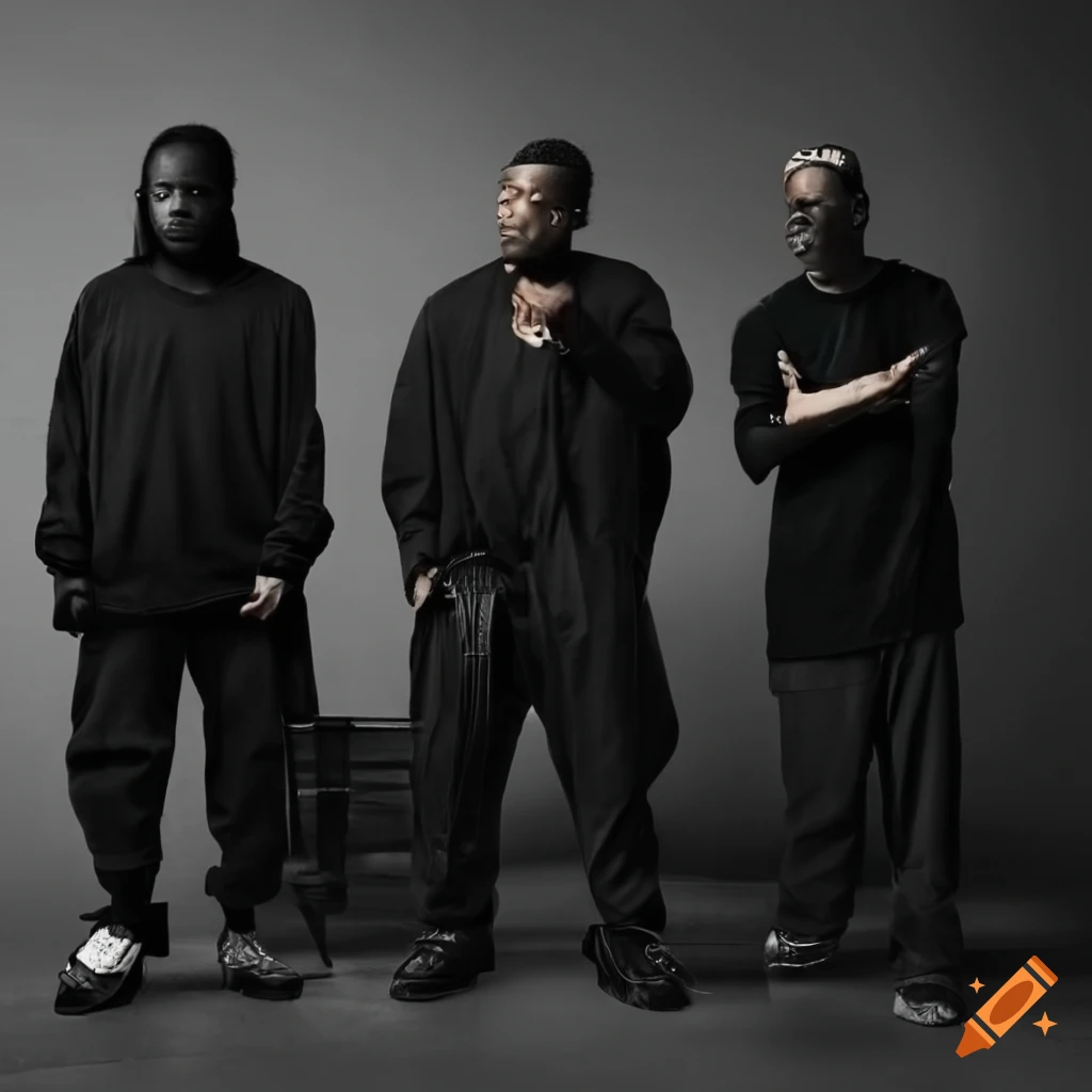 Group of people, looking bad, dark clothes, 101 people, men, pistols ...