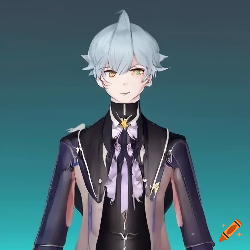 Vtuber male outfit on Craiyon