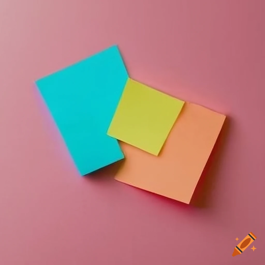 Colorful sticky notes