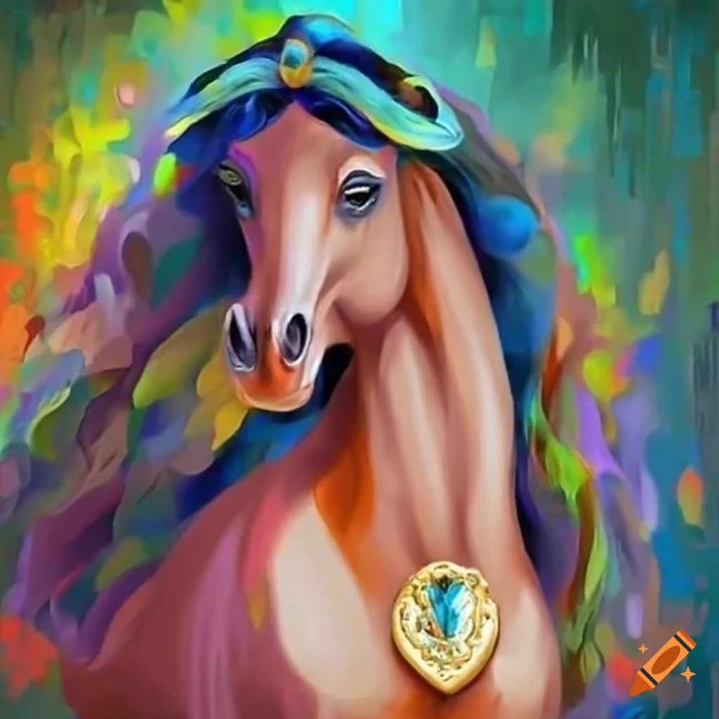 Princess jasmine horse