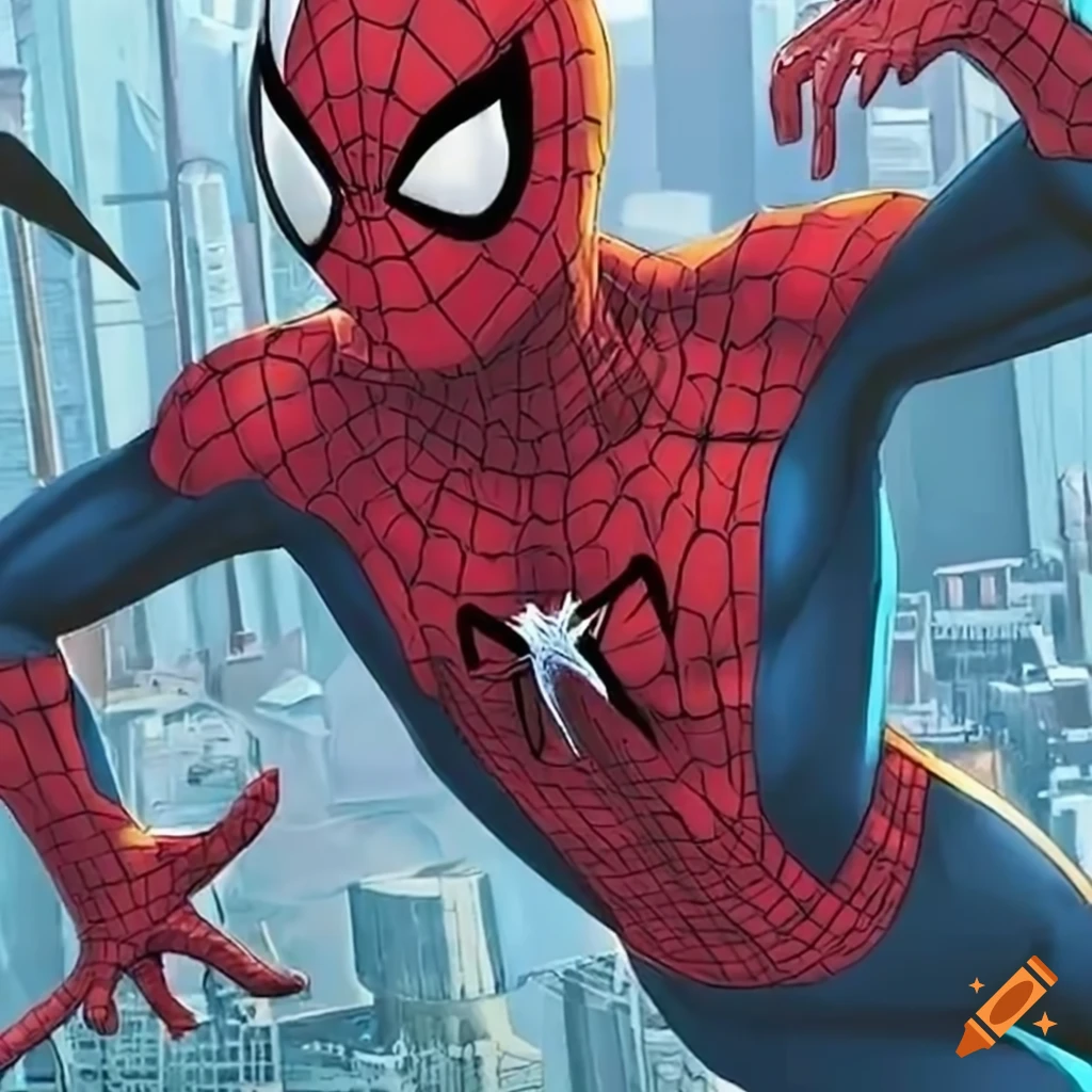 Popular superhero spider-man