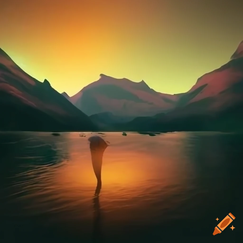 Virtual landscapes transform on Craiyon