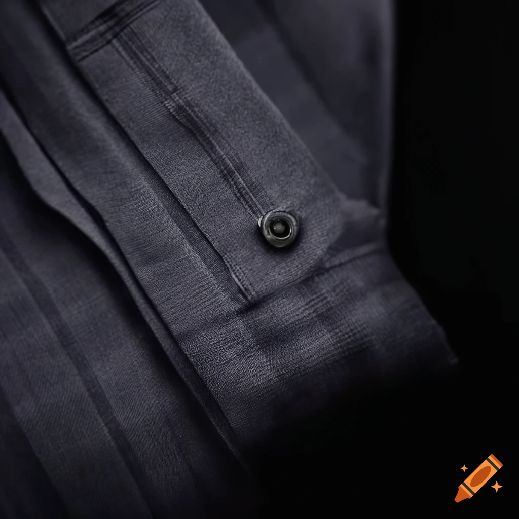 Crisp button-down shirt on Craiyon