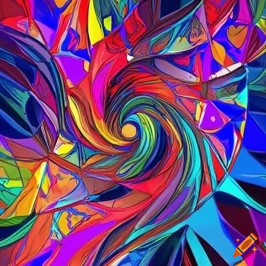 Creating Abstract Patterns On Craiyon