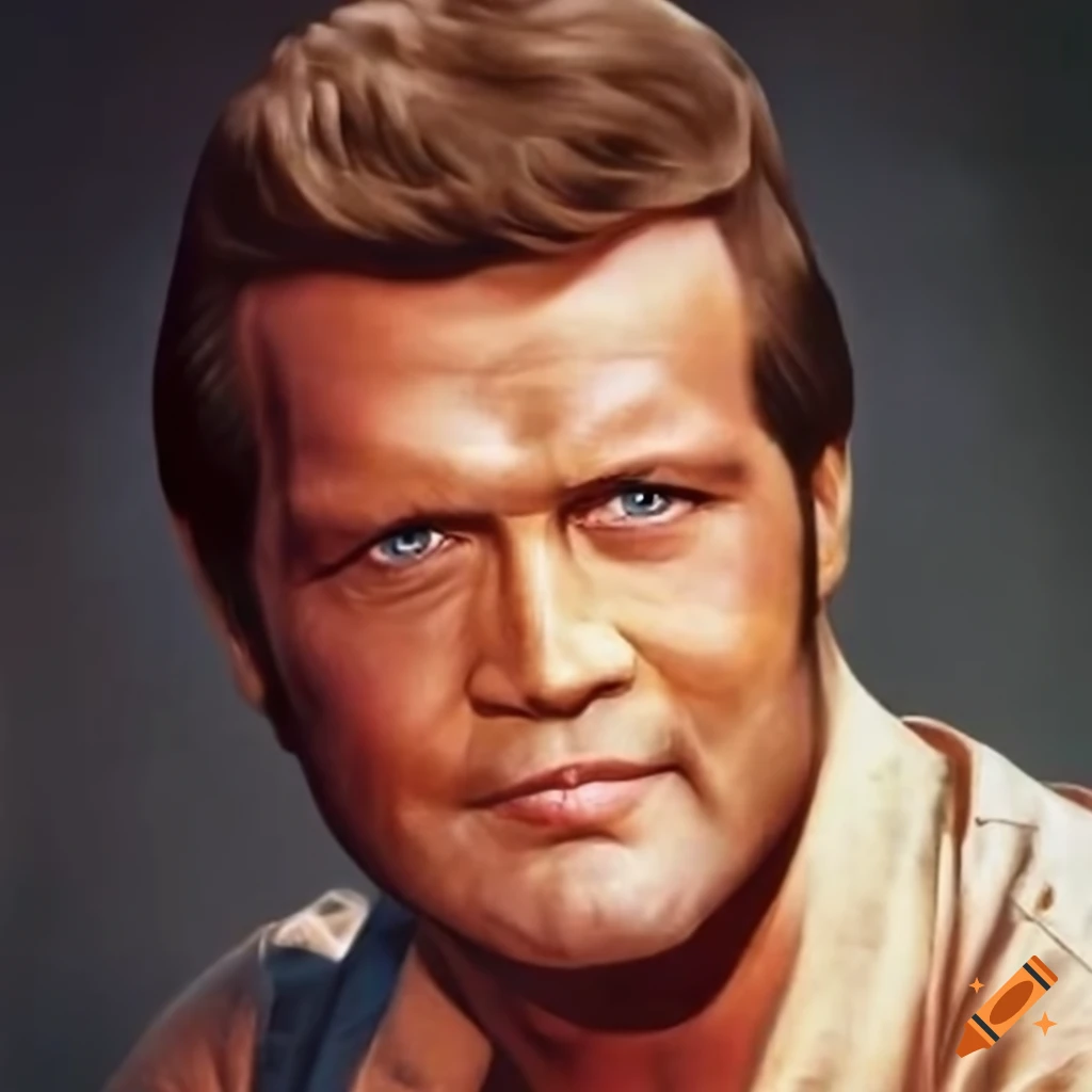 Lee majors as the six million dollar man, steve austin. highly-detailed ...