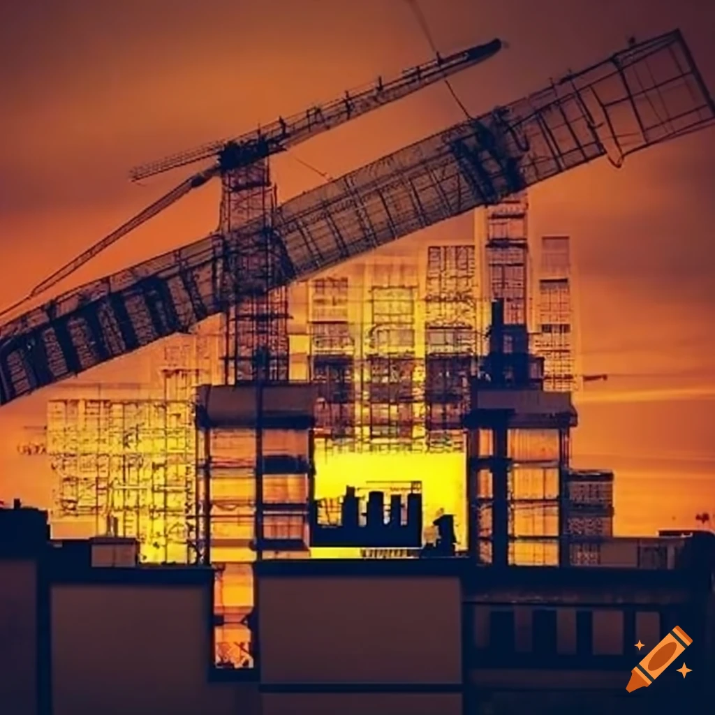 Construction site designer on Craiyon