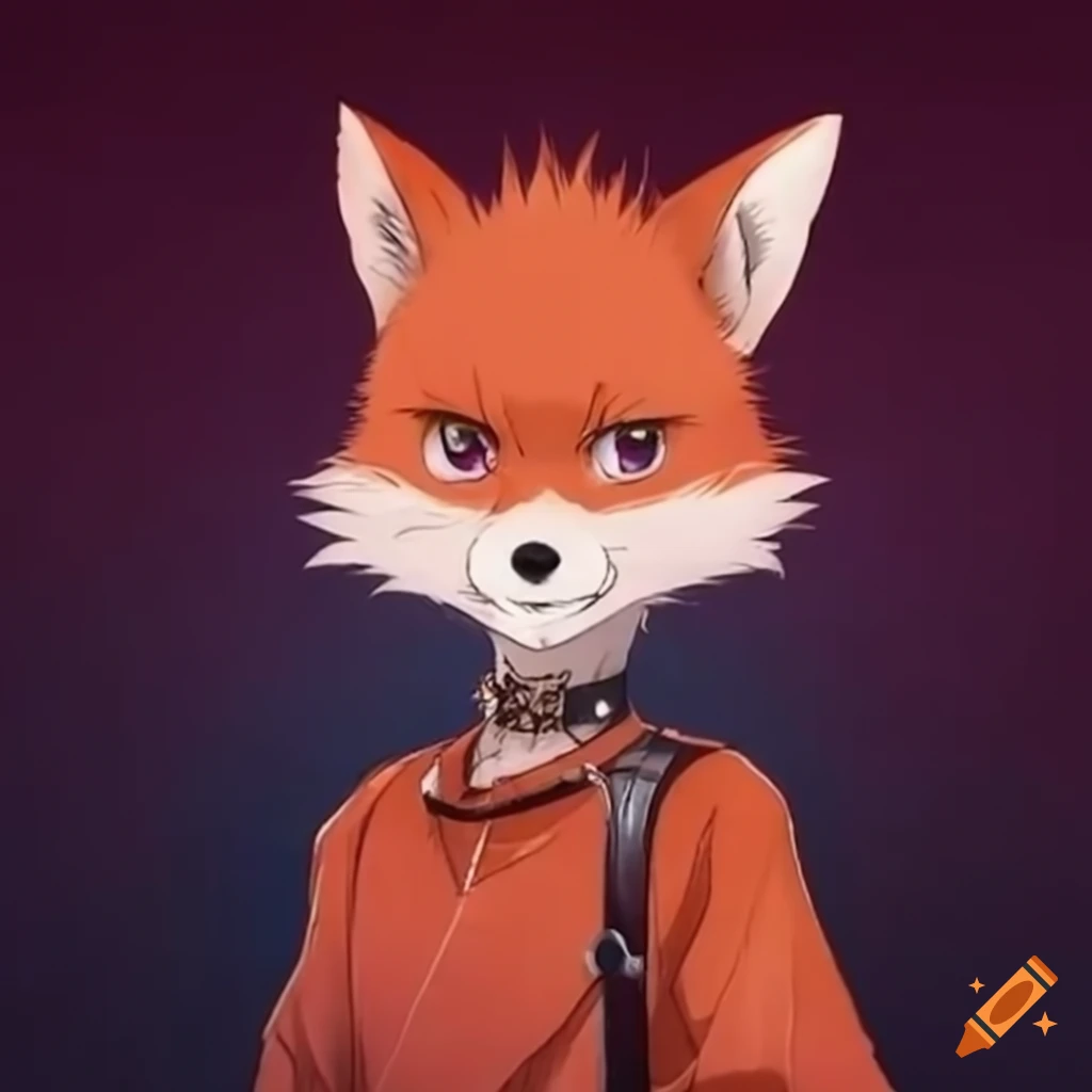 Fox that has human physical traits and looks like a punk rock star on ...