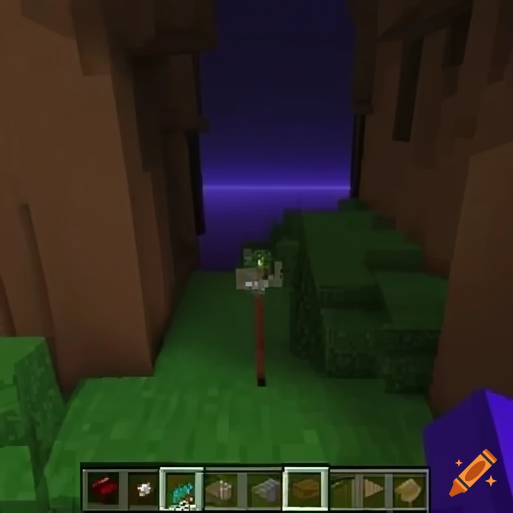 Extreme minecraft spirit on Craiyon