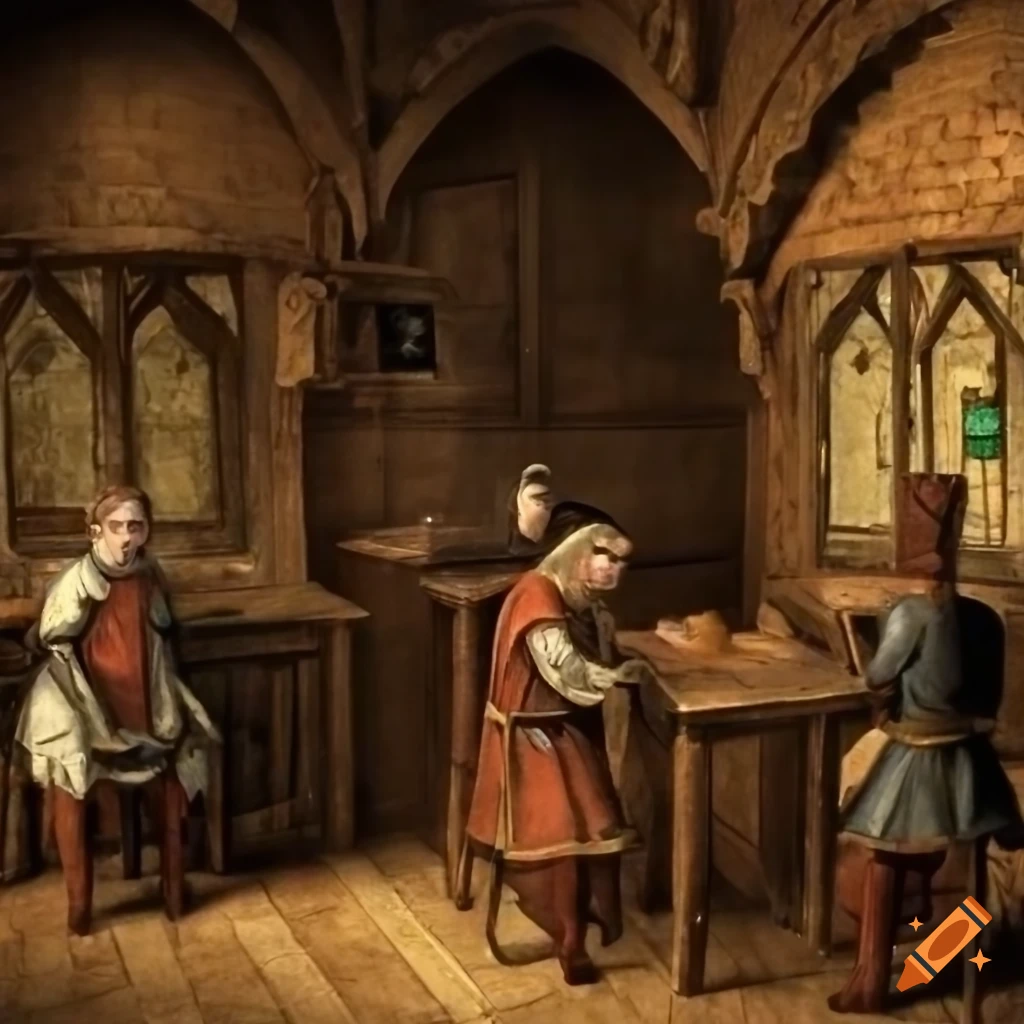 Exploring medieval servers