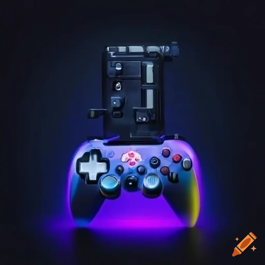 The combination of a video game controller and a movie camera