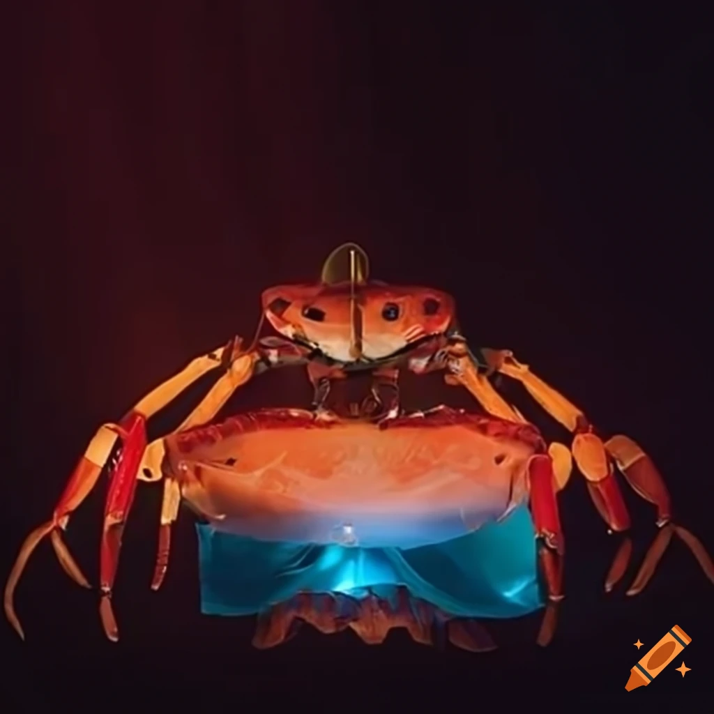 Crab concert tent on Craiyon