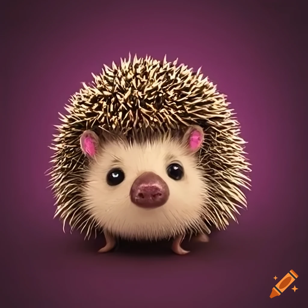 Henry the hedgehog enjoying a magical gathering with creatures