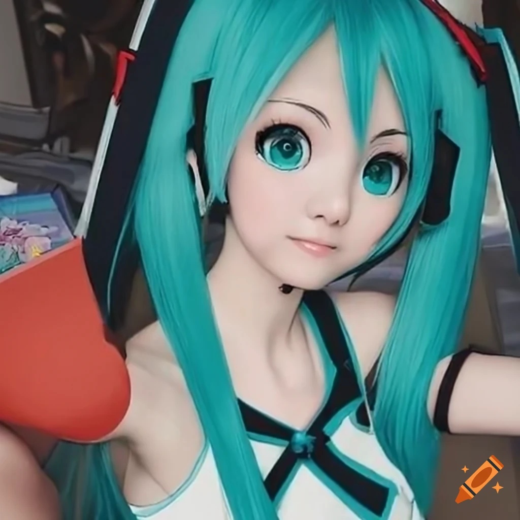 Miku on Craiyon