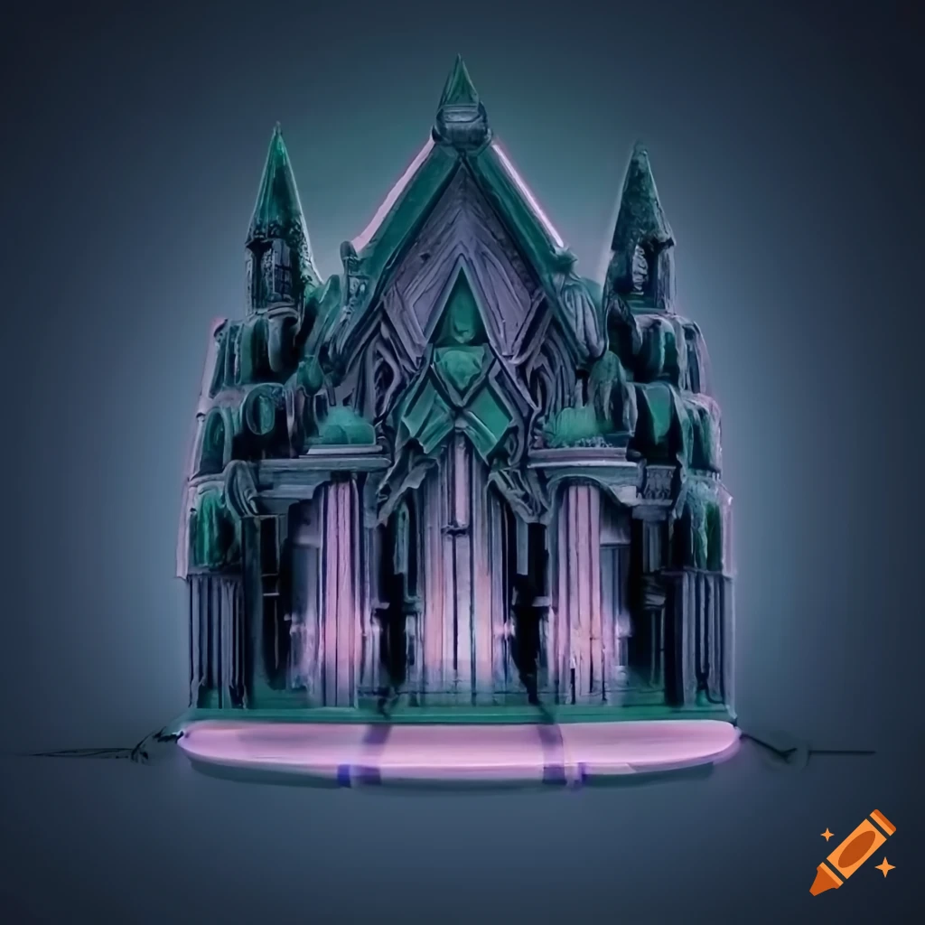 ‘Architectural Stave carving’-Style, hd Zelda game, ☄️ sculpture ...