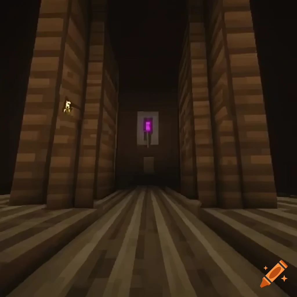 Minecraft alpha version on Craiyon