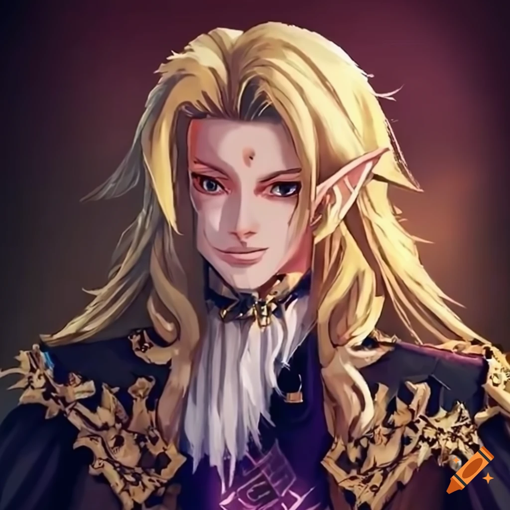 Kamijo singer of the band versailles in legend of zelda style