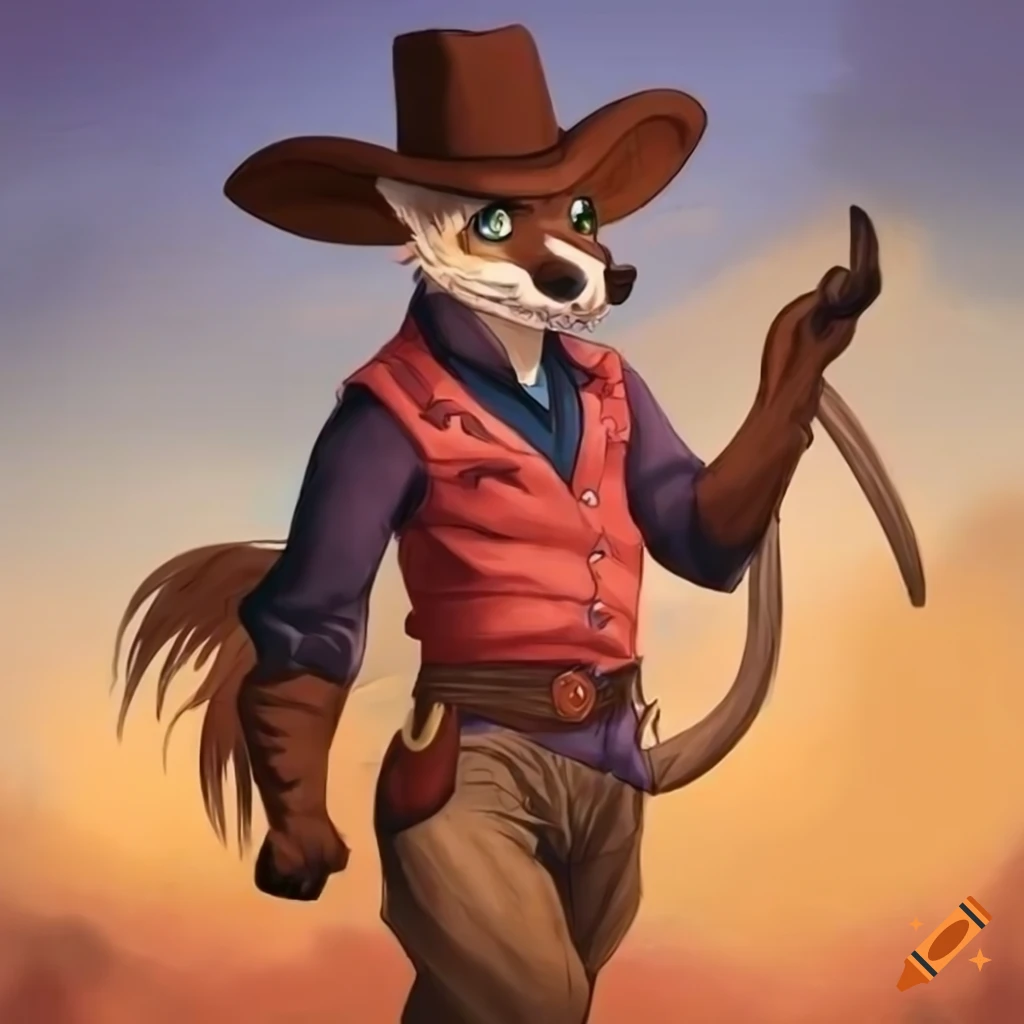 Cowboy furry on Craiyon