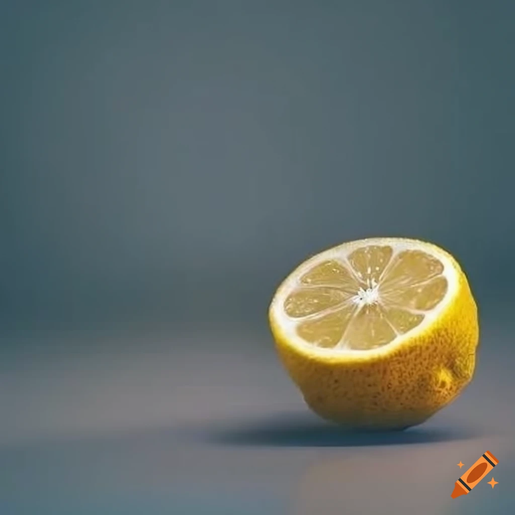 A lemon, but with perfection like the mona lisa