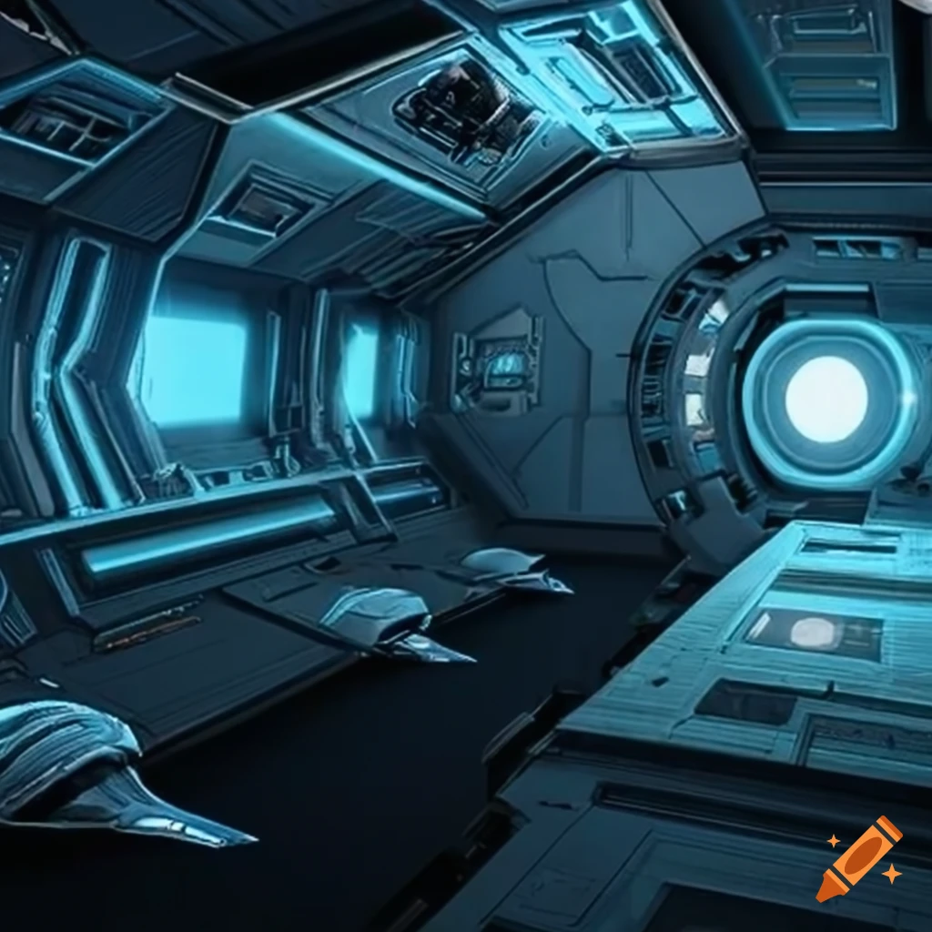 Command room spaceship