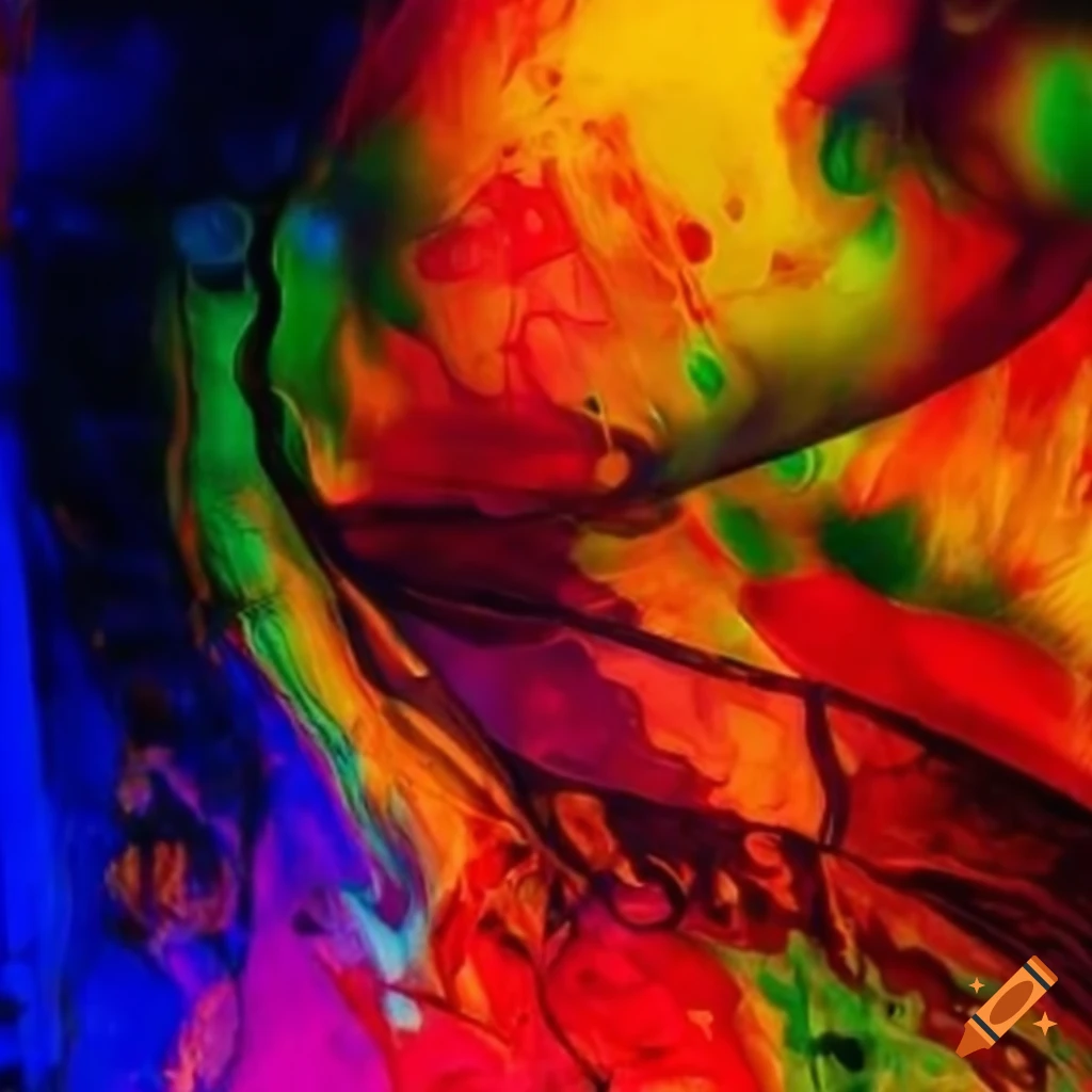 Colorful self-expression on Craiyon