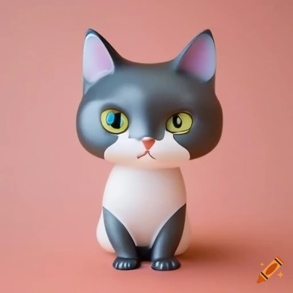 Cat vinyl figure cute
