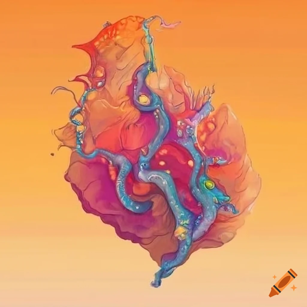 Vibrant realms teeming